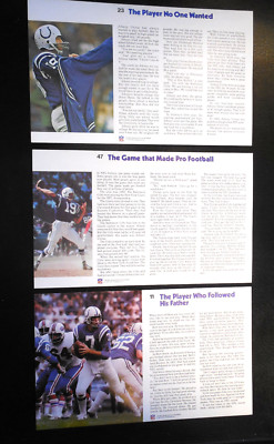 1977 Baltimore Colts 3 dif RARE Bowmar cards Johnny Unitas (2) Bert ...