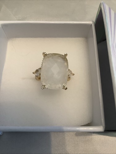 BP Rg93077 Allow Yourself To Shine Clear To Green Size 6 Gold MHA Ring ...