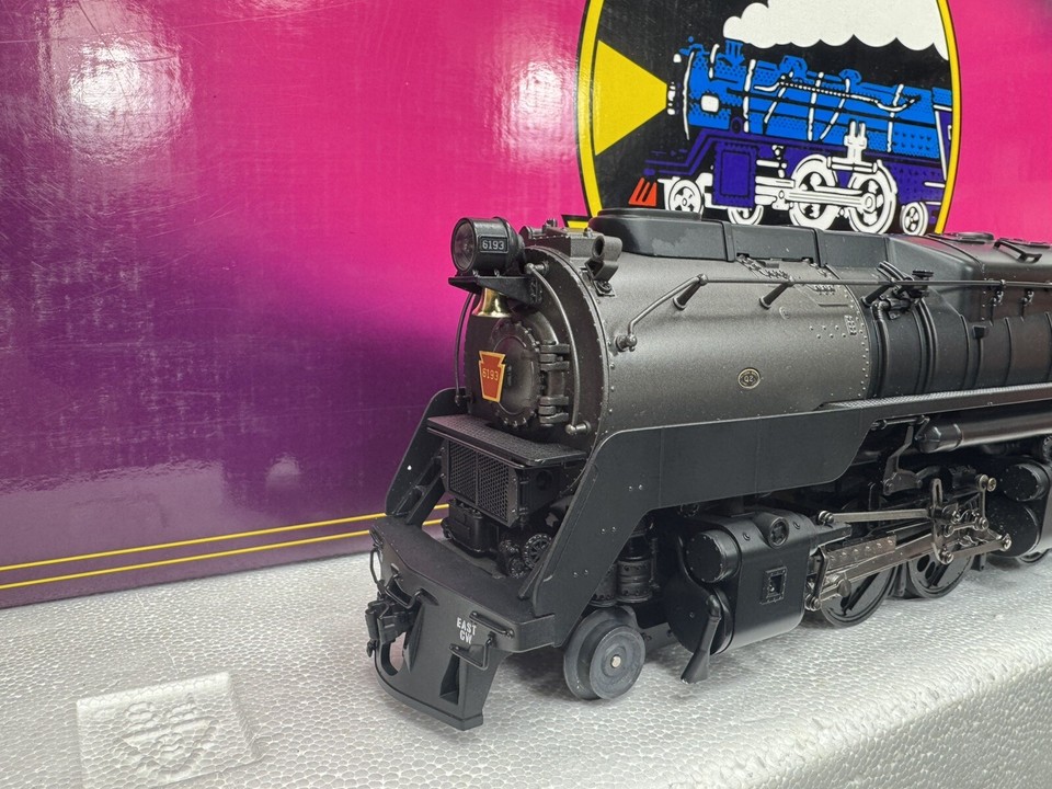 MTH 20-3048-1 Pennsylvania PRR Q2 steam loco & tender #6193 PS 2.0 BCR ...