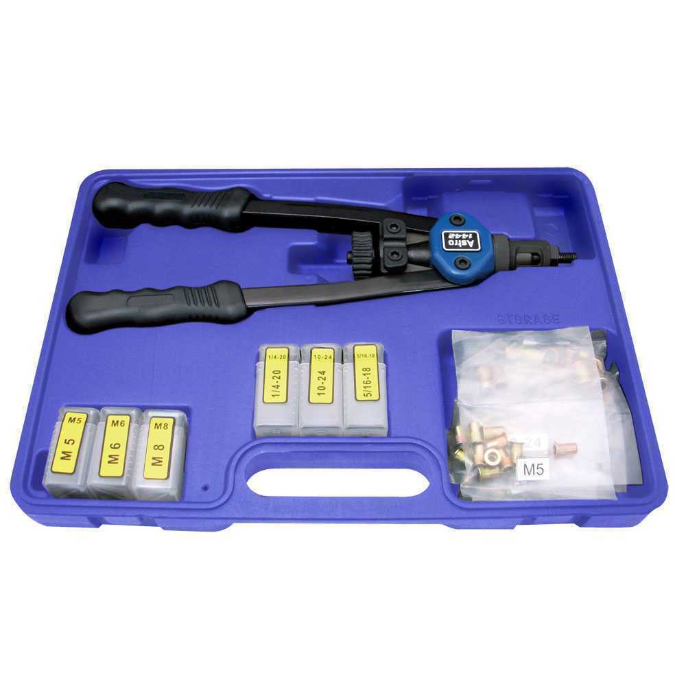 RIVNUT THREAD SETTING TOOL Rivet Nut Setter NutSert RIVETER Short ...