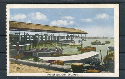 Ansichtskarte Passenger Jetty Colombo - 01084 | eBay