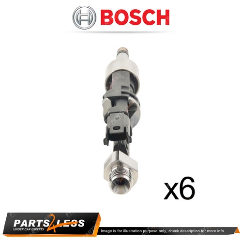 6 x Bosch Fuel Injectors Part Number 0261500063 Refer OE 13 53 7 568 ...