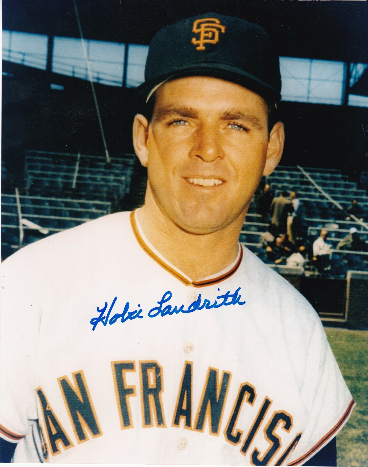 HOBIE LANDRITH SAN FRANCISCO GIANTS ACTION SIGNED 8x10 | eBay