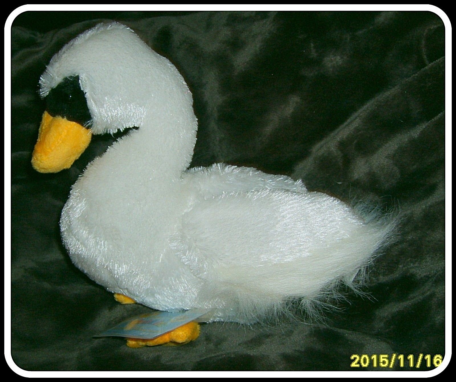 Webkinz Full-Size White Swan HM373 NWT Plush - Unused Sealed Tag, BRAND ...