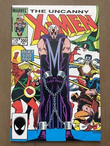 Uncanny X-Men #200 (1985) Marvel Double Issue Comic Magneto Cover ...