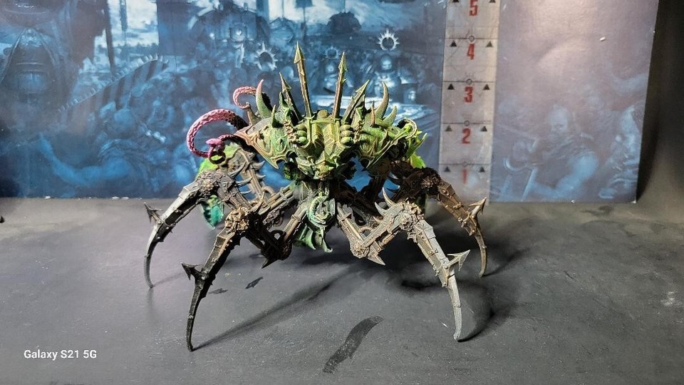 for warhammer 40k death guard Chaos painted miniatures Defiler | eBay