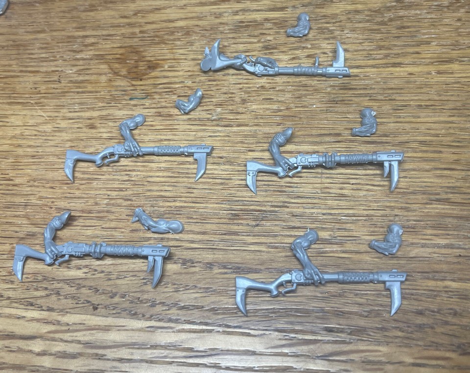 Tau Empire Bits; Kroot Carnivore Squad Rifle Weapon Bits - Warhammer ...