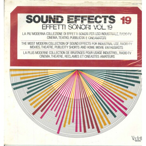 AAVV Lp Effets Sonores / Sound Effects Vol 19 / Vedette VSM 38582 ...