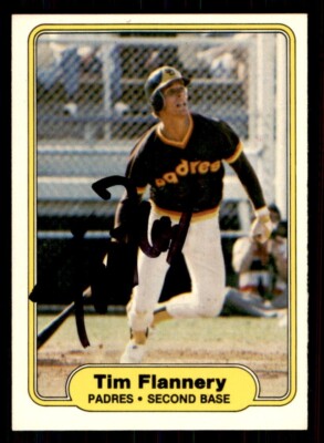 1982 Fleer Baseball #572 Tim Flannery Signed Autograph (no COA) | eBay