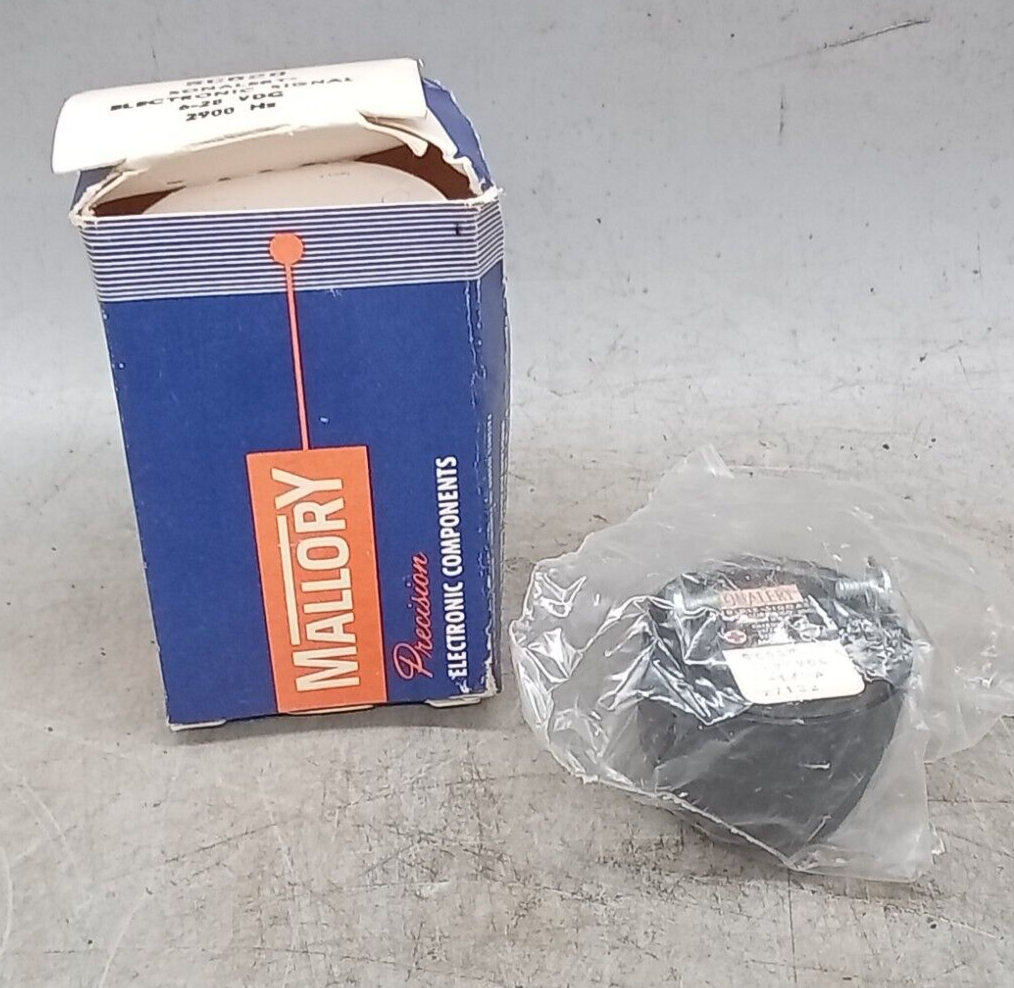 Mallory SC628 Sonalert Buzzer Alarm 77055 for sale online | eBay