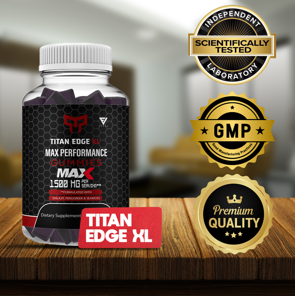 Titan Edge XL Max Gummies TitanEdge XL Max Supplement (1 Month Supply ...
