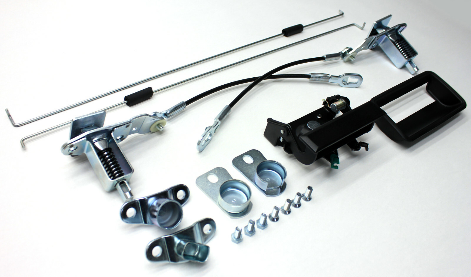 New 19-PC Tailgate Hardware Kit w/Handle Latch Cables Bezel Rods Hinges ...