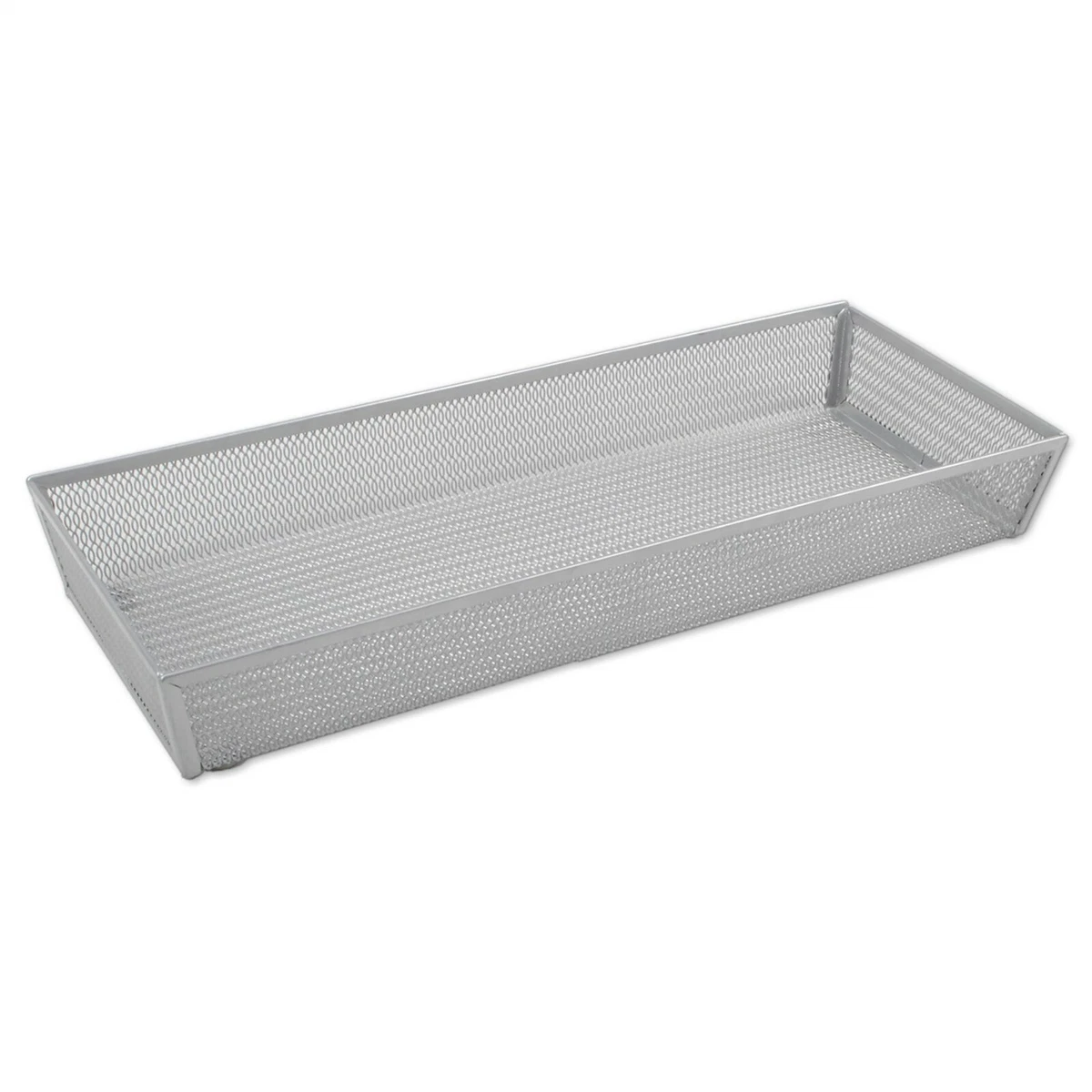 Silver Mesh Drawer Organizers