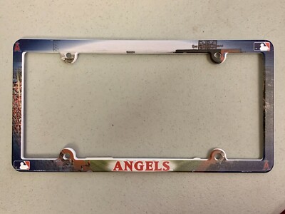 Anaheim Angels Baseball MLB Plastic License Plate Frame Cover Car Tag ...