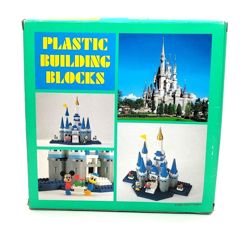 Disney Goods Model Number Cinderella Castle Plastic Building Blocks ...