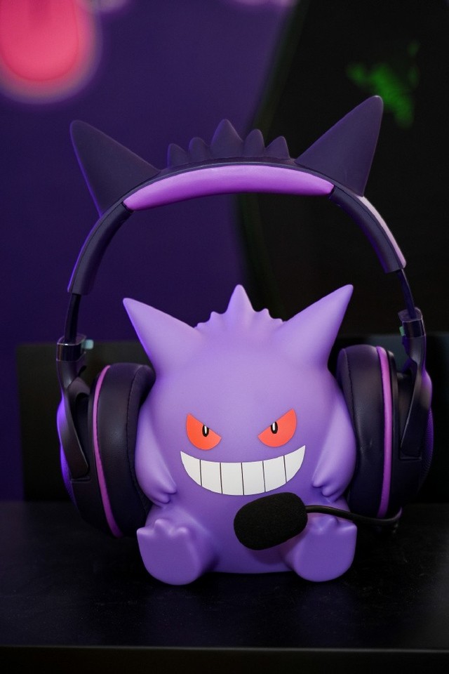 Razer x Pokémon Gengar Kraken V2 Wired Headset Headphone Limited ...