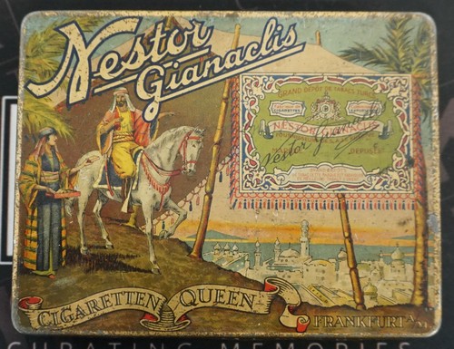 GREECE EGYPT-Nestor Gianaclis-“Cigaretten Queen” 50 Cigarette vintage ...