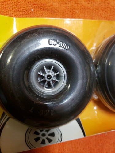 Du-Bro - 3.50" Super Lite Wheels - New - Part 350T | eBay