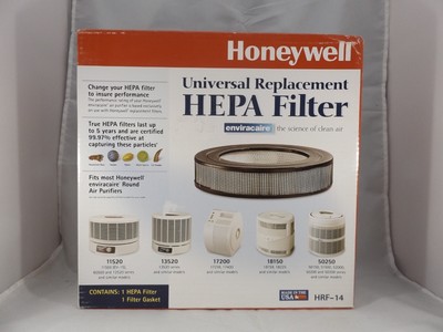 Honeywell Enviracaire Purifier Round Universal Replacement HEPA Filter ...