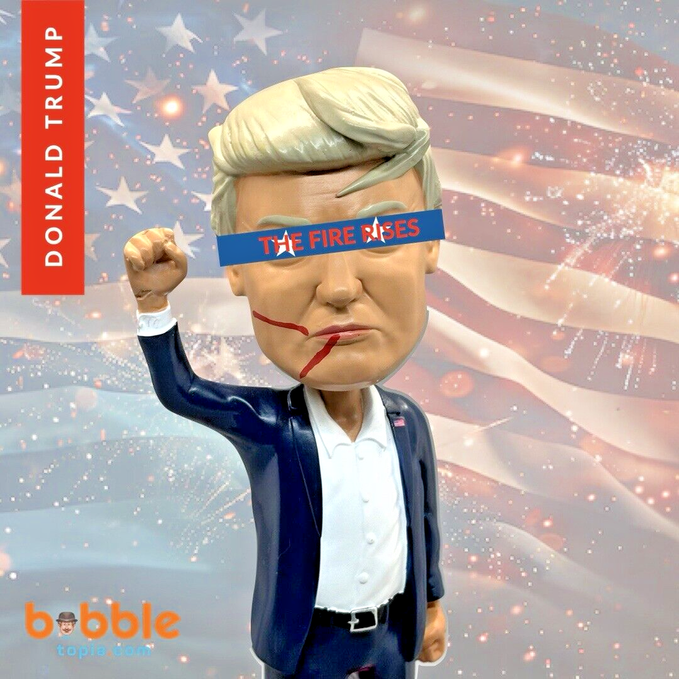 Donald Trump “Keep Fighting” Bobblehead, Trumpinator MAGA Patriot JD ...