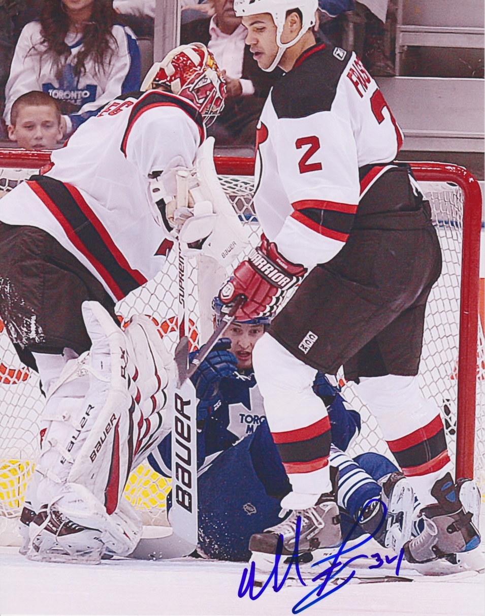 MARK FAYNE Signed NEW JERSEY DEVILS 8X10 Photo w/COA | eBay