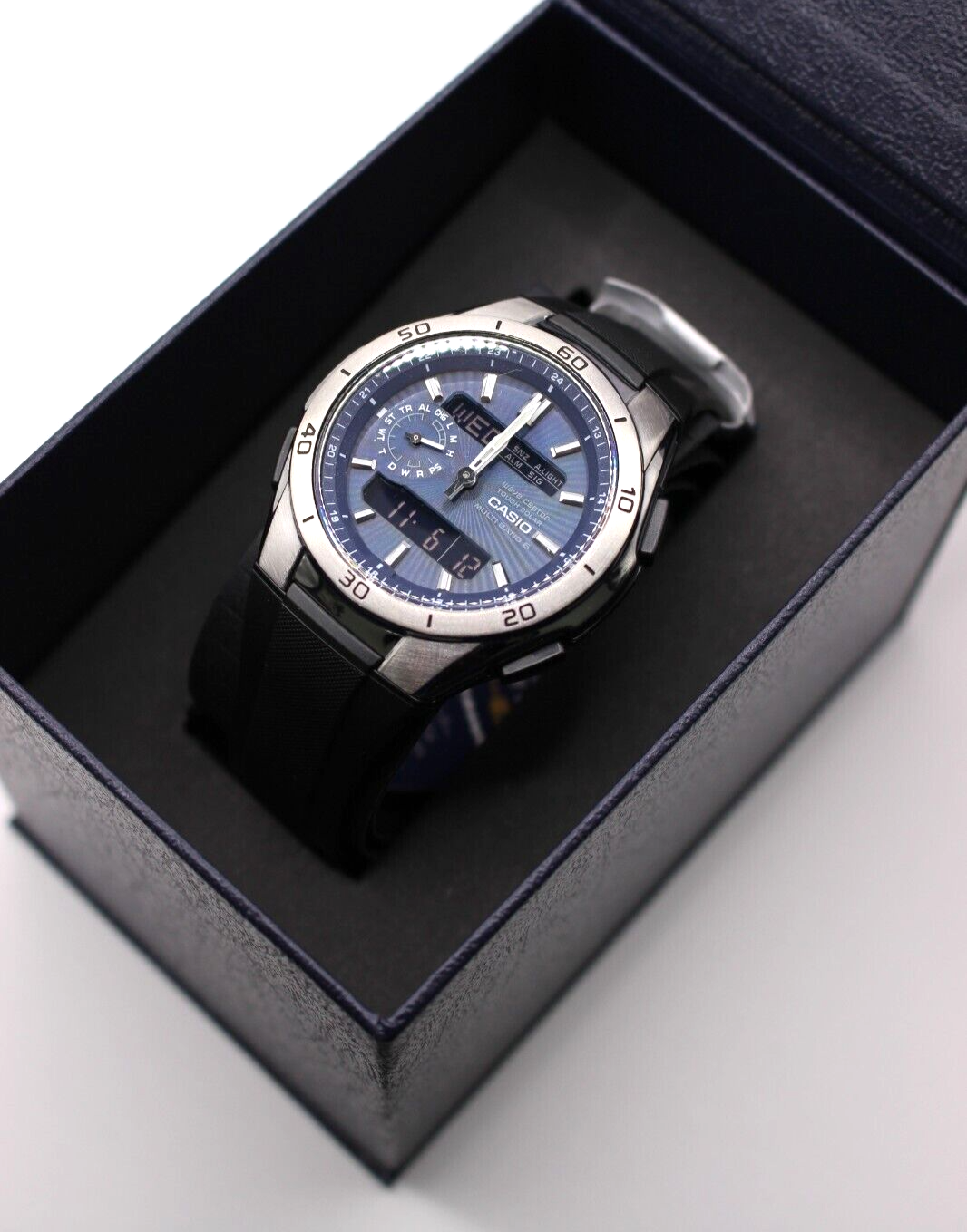 CASIO WAVE CEPTOR WVA-M650-2AJF Tough Solar Men's Watch Atomic Radio ...