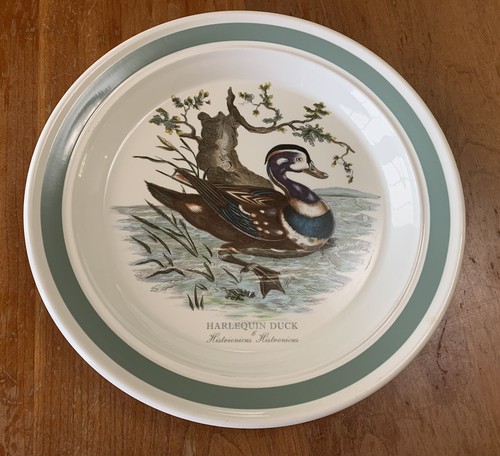 2 Portmeirion Birds of Britain Harlequin Duck & Grey Phalarope, DINNER ...