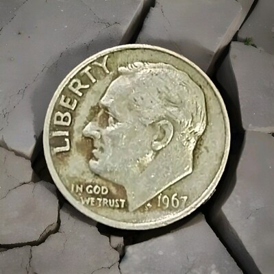 1967 Dime No Mint Mark * Very Rare* | eBay