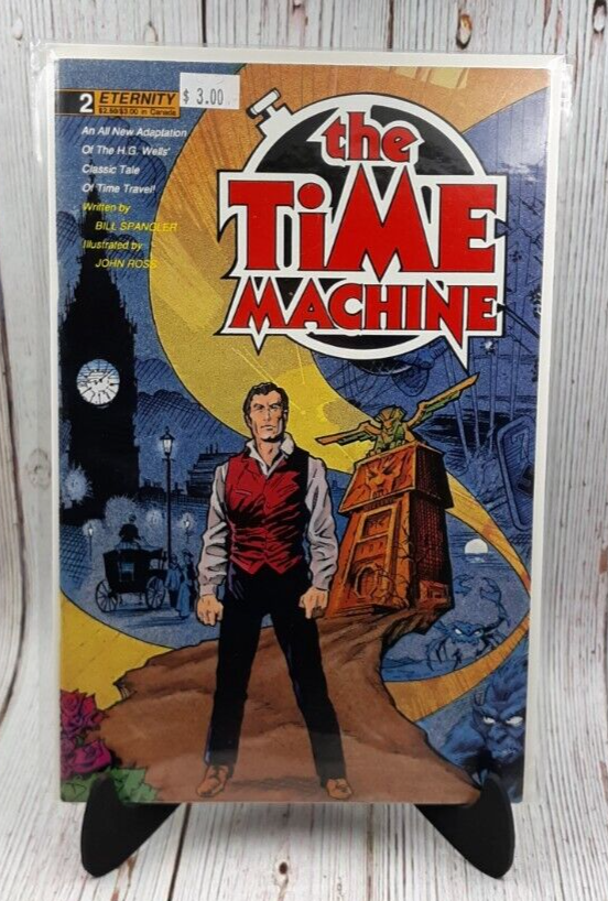 THE TIME MACHINE #2 Eternity Comics 1990 | eBay