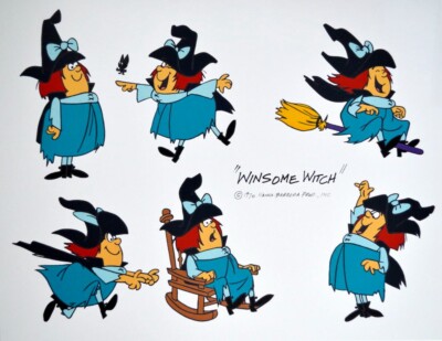 WINSOME WITCH Model Sheet PRINT Hanna Barbera | eBay
