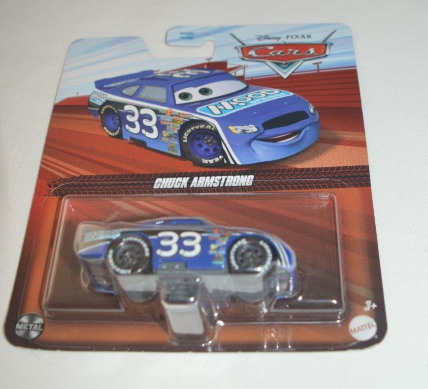 DISNEY PIXAR CARS 2024 - CHUCK ARMSTRONG # 33 BLUE | eBay