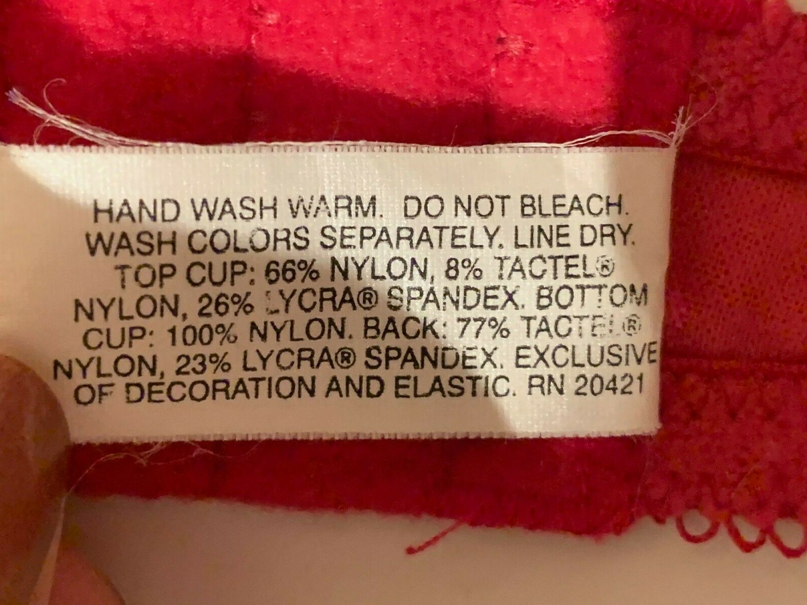 VINTAGE WACOAL 85159 84259 ~ RED ~ BRA & HI-CUT PANTY SET ~ 34B ...