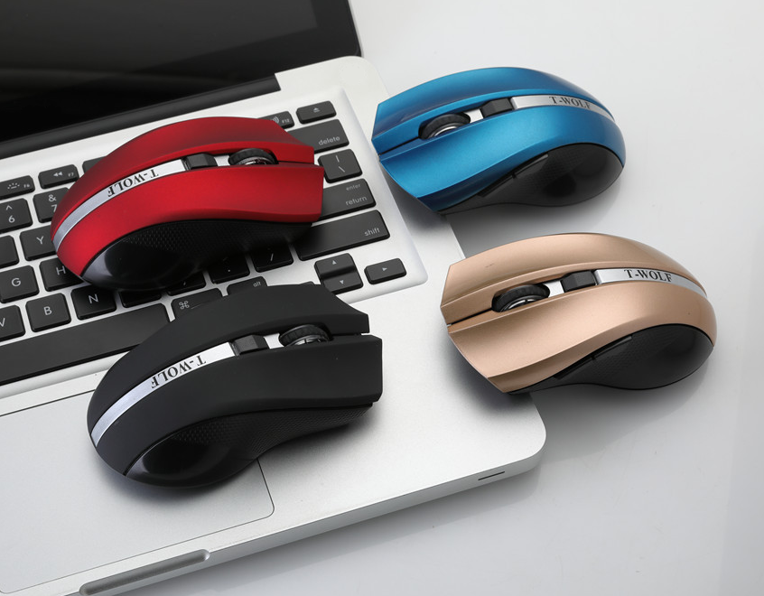 Office wireless mouse 6-button silent computer peripheral wireless ...