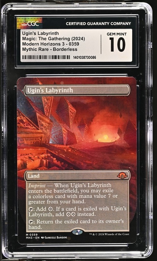 Ugin's Labyrinth 359 Modern Horizons 3 Borderless Mythic CGC 10 MTG | eBay