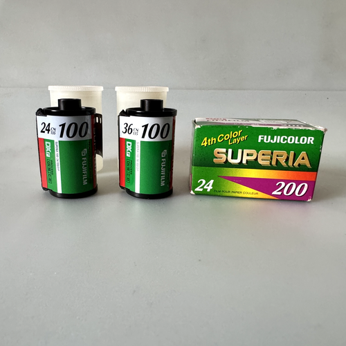 3 FUJI Fujicolor Superia 100/200 ISO 24/36 Exp Fujifilm Colour Film ...