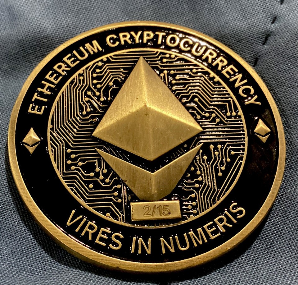 CIA Challenge Coin Central Intelligence Agency Ethereum cryptocurrency ...