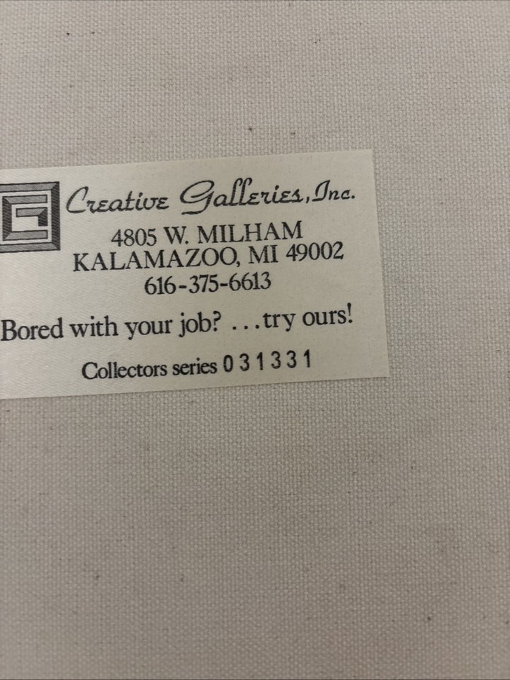 Kim Benson Sea Captain Oil On Canvas 1985 Original Frame 20×24 | eBay