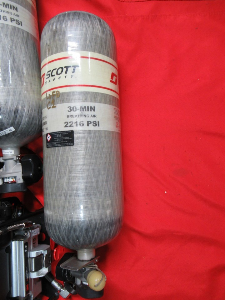 Mfg 2019 Scott SCBA 2216 PSI Firefighter 30 Min Carbon Bottle Air Tank Cylinder | eBay