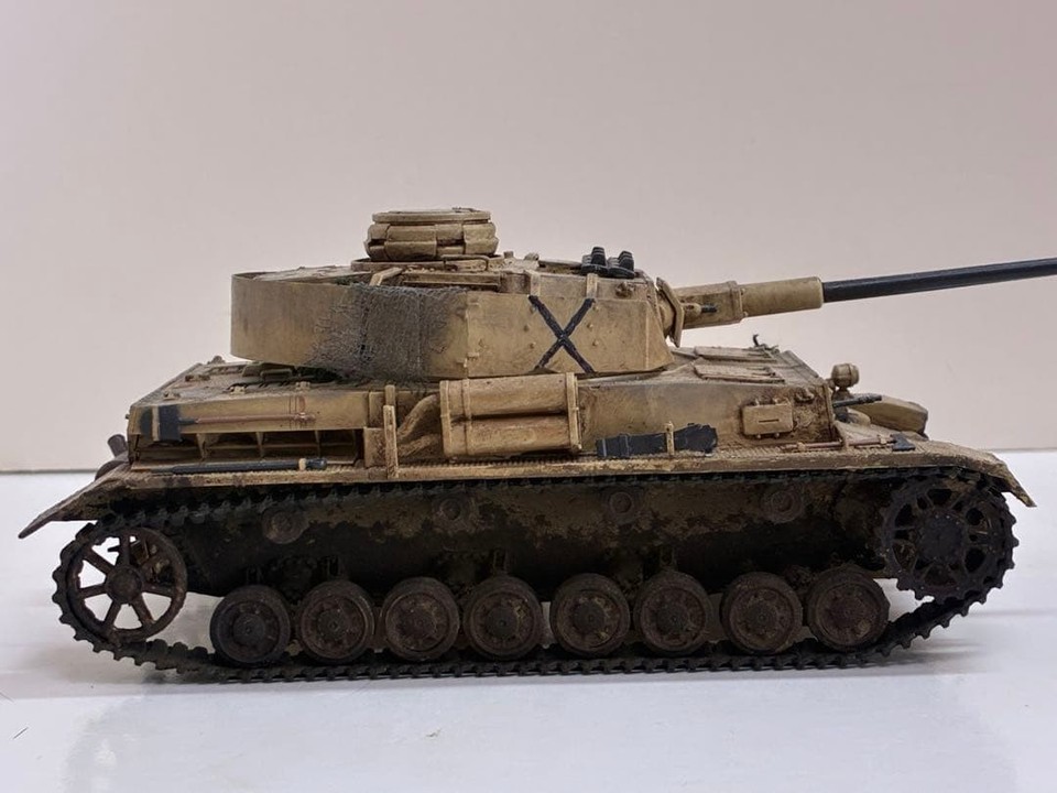 Tamiya 1/35 Panzer IV Ausf.H Finished Model WWII Bulgarian Army ...