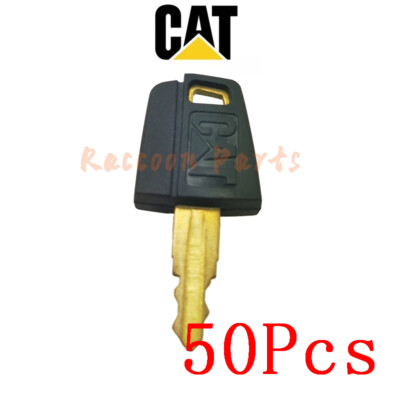 50pcs Fits Caterpillar Equipment Ignition Key CAT 5P8500 Excavator ...