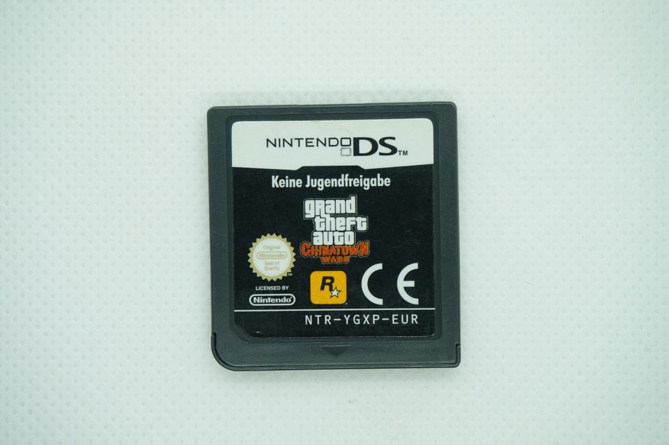 Grand Theft Auto Chinatown Wars GTA Nintendo DS Rockstar Games 2009 NDS ...