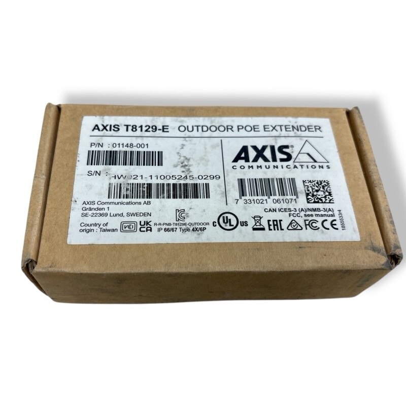 Axis T8129-E Outdoor POE Extender (01148-001) New | eBay