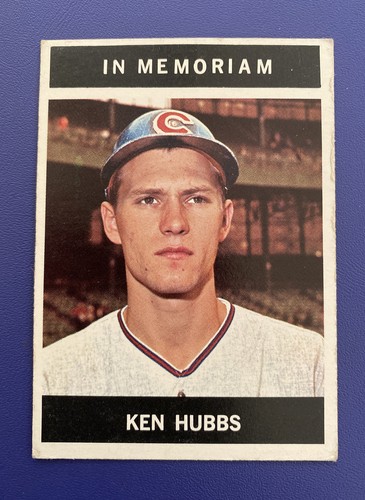 1964 TOPPS HIGH# 550 KEN HUBBS “IN MEMORIAM” | eBay