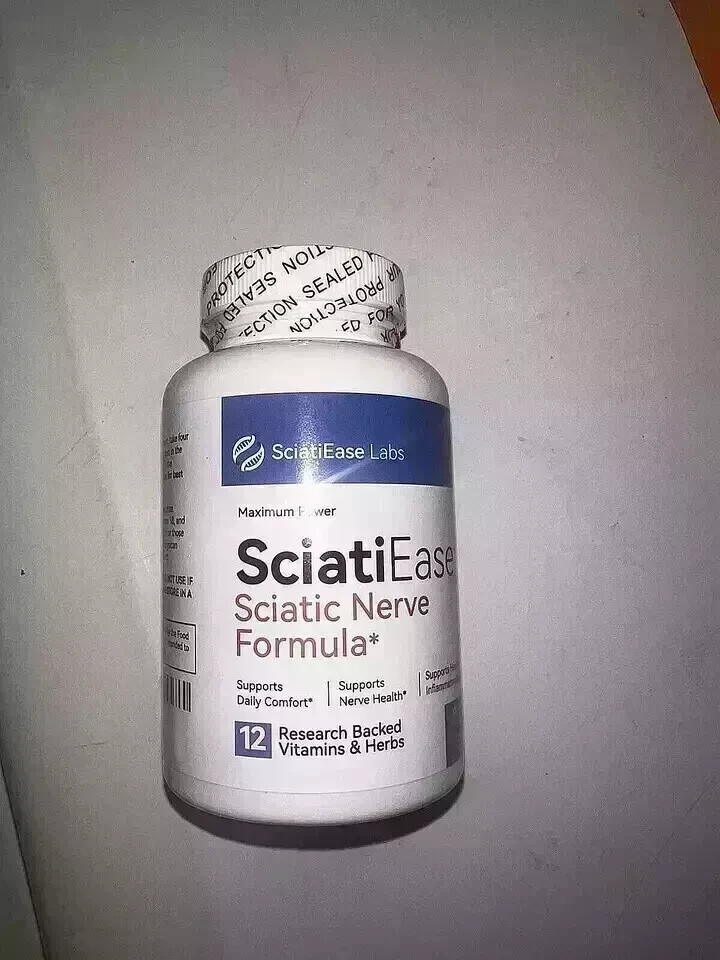 SciatiEase Labs Sciati Ease Sciatic Nerve Formula 120 Capsules - New ...