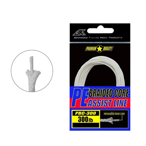 High Strength PE Braided Core Fishing Assist Line Long lasting and ...