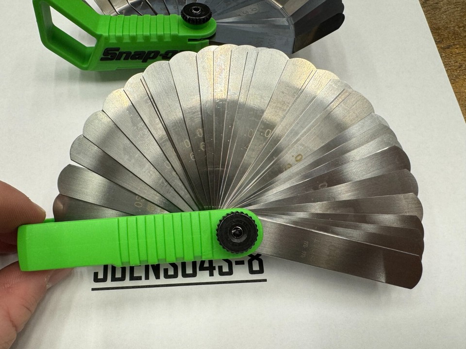 Snap-on Tools USA 2pc Offset 45¬∞ & Straight Feeler Gauge Blade Sets ...