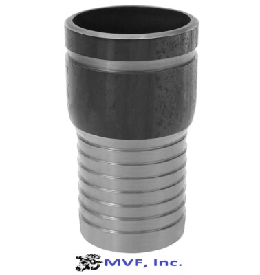 Hose Barb for 2" ID Hose x 2" Grooved Steel King Combination KC Nipple ...