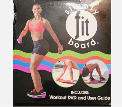 Simply Fit Boards Workout DVD (DVD) Disc Only | eBay