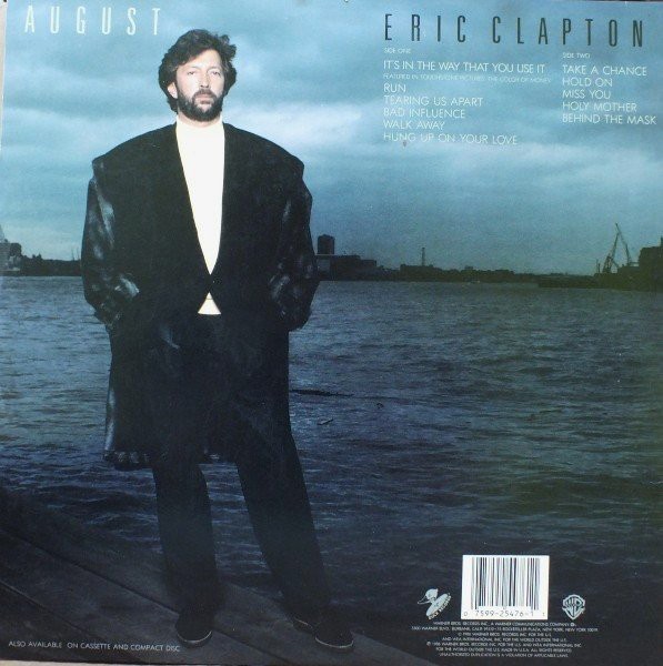 Eric Clapton - August (LP, Album, Gat) (Very Good Plus (VG+)) | eBay