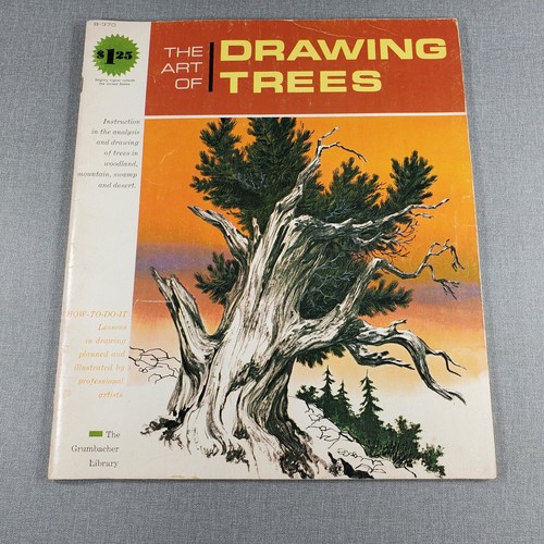 The Art of Drawing Trees Walter Brooks 1966 Illustrated Grumbacher | eBay